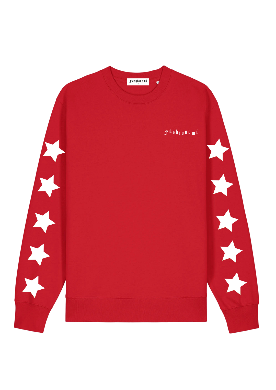 SWEATER ★ counting stars red – Fashionomi